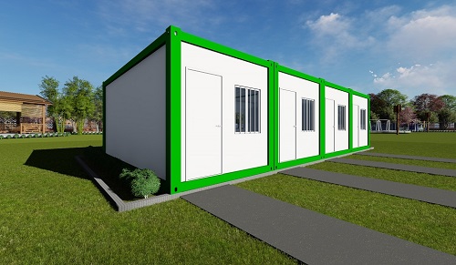 Sudan Refugee Hostel - Dream Maker Modular House