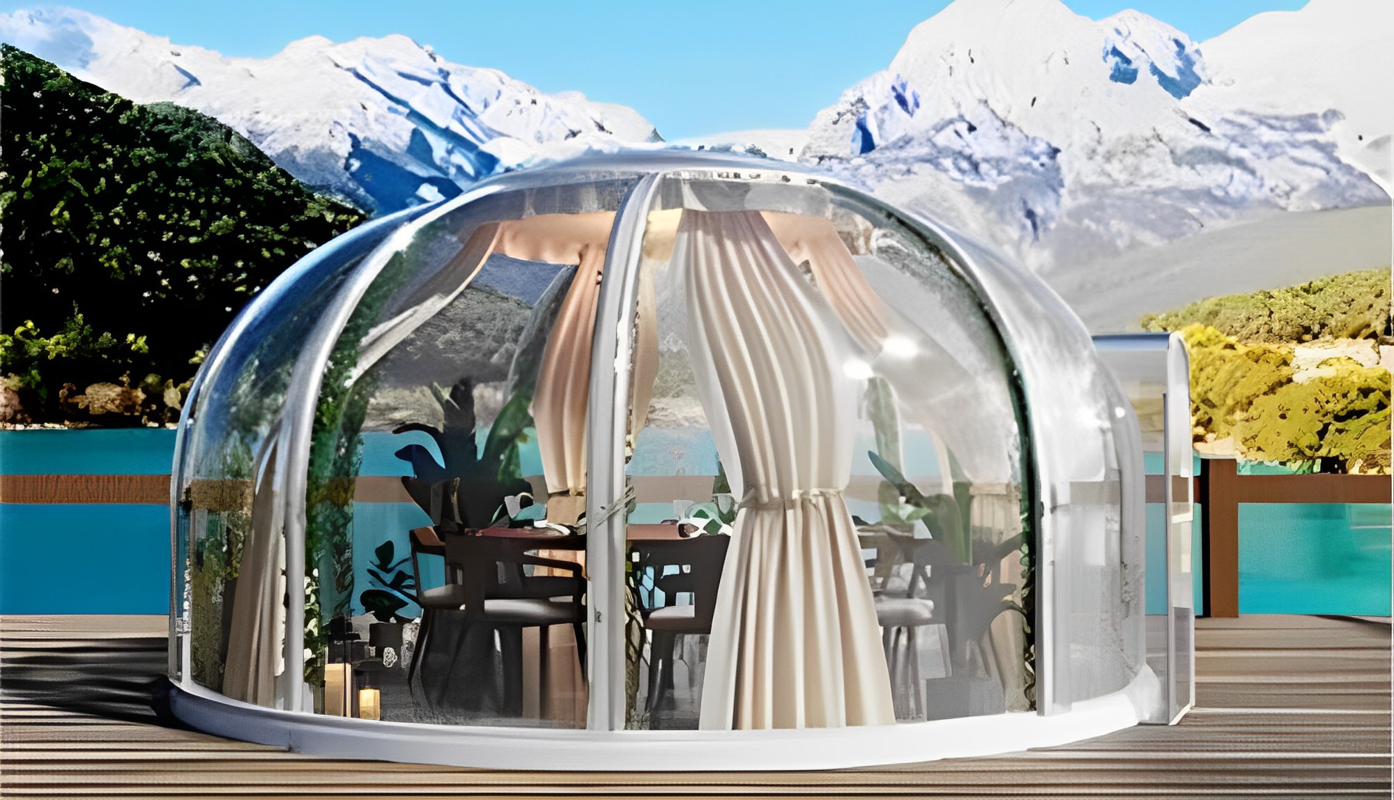 Dome House Glamping: Where Luxury Meets the Great - Dream Maker Modular ...