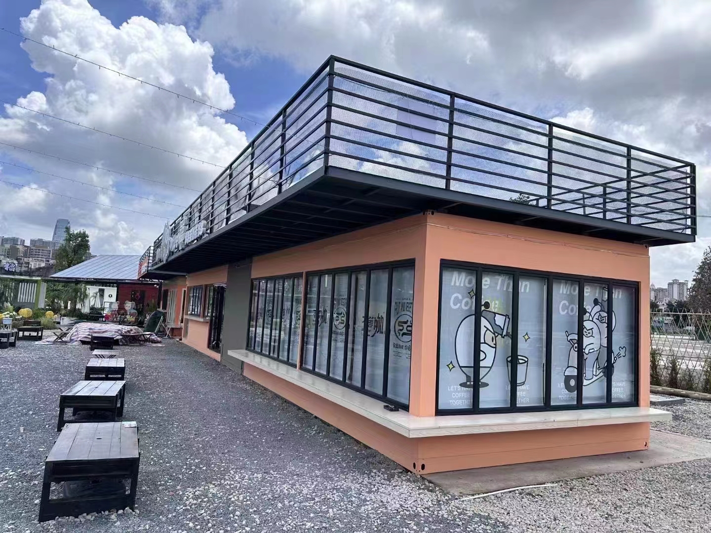 Container Catering Solution - Dream Maker Modular House